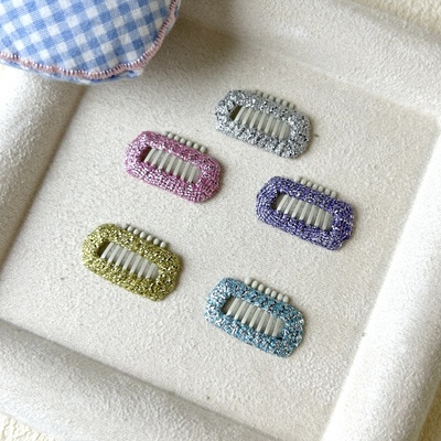 闪闪亮丝宠物发夹BB夹不锈钢