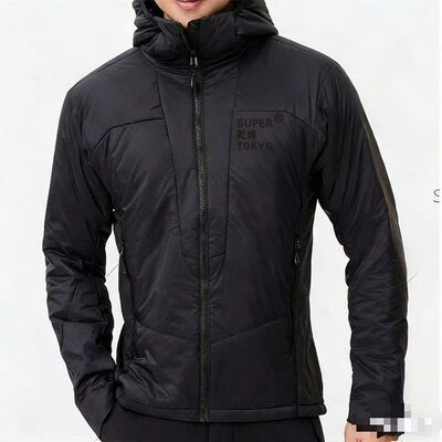 轻奢大牌出口欧洲连帽棉服外贸原单尾货工装尾单正品剪标清仓