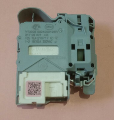 适用于海尔滚筒洗衣机V13305 0024000128R 微延时电子门锁开关