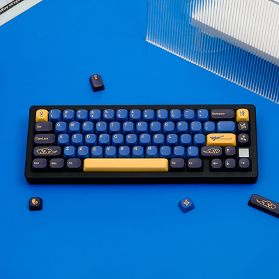 GMK蓝武士键帽PBT五面热升华KOA