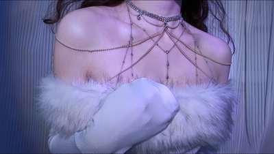 辣妹销量多层水钻服饰肩链个性网红镶钻水滴肩饰欧美时尚身体