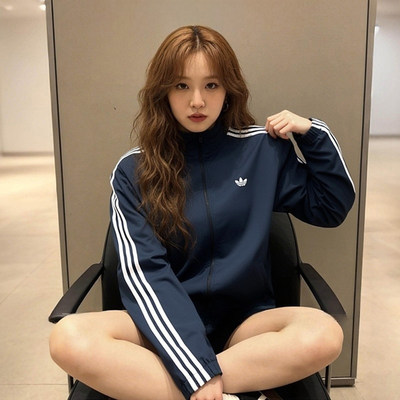 阿迪达斯三叶草男子运动梭织外套