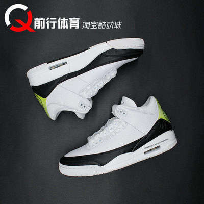 JORDAN男AJ3中帮复古篮球鞋