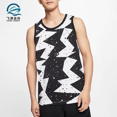 Nike/耐克正品JORDAN PRINTED POOLSIDE 男子篮球运动背心 CJ6231