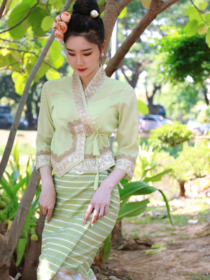 傣族服装套装女夏季2023