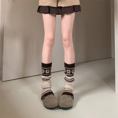 AYTofilms费尔岛腿套北欧风袜套