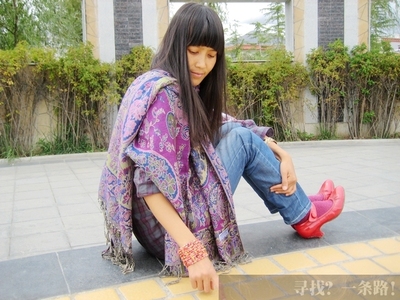 PASHMINA流苏风情披肩