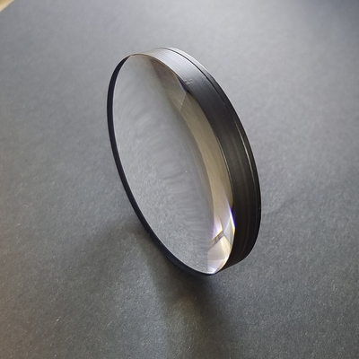 ED镜片直径52MM 焦距158MM胶合透镜 材质H-ZF1+FK61 件号611+612