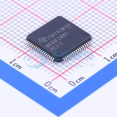 单片机(MCU/MPU) MSP430F2481TPMR LQFP-64 TI/德州 电子元器件