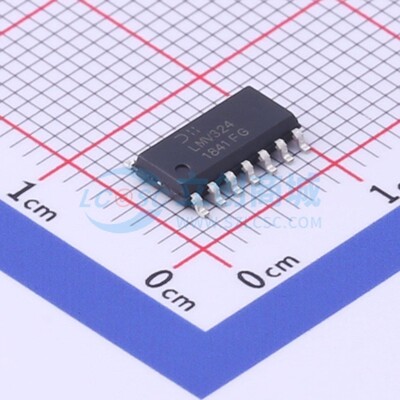 运算放大器 LMV324BG-13 SOP-14 DIODES(美台) 电子元件原装正品
