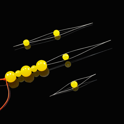 开口针串珠项链引线diy手工