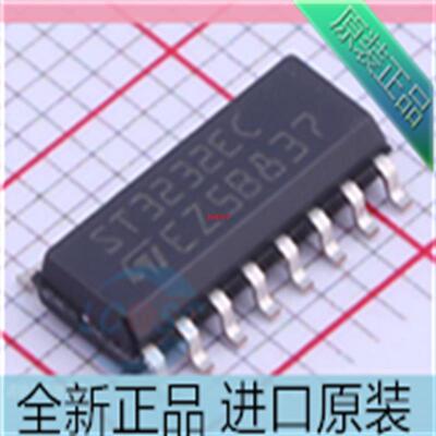 ST3232EC??ST3232ECDR??SOP-16贴片 收发器驱动器RS232接口IC