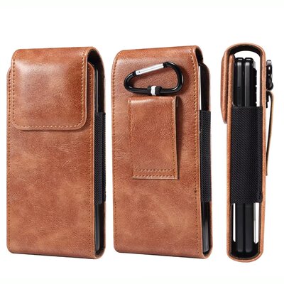 折叠屏手机腰包保护套穿皮带