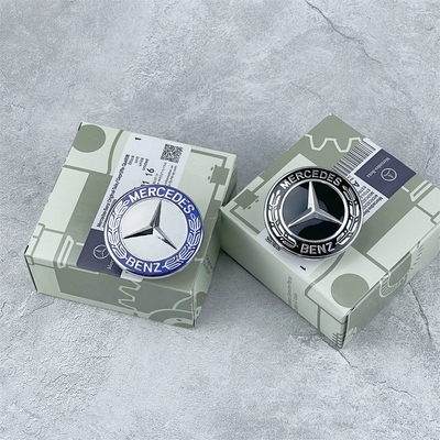 适用于奔驰机盖标E级S级C级c260 E300L E63 C180L改装前车头平标