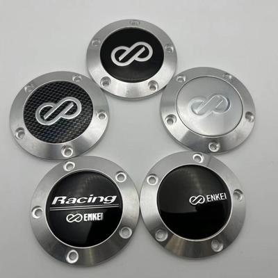 ENKEI RS05 RSM9轮毂中心盖 上螺丝轮盖 金属轮毂盖 定制轮盖