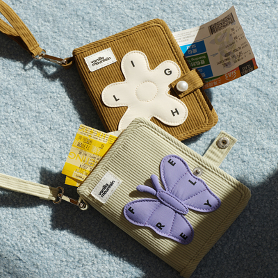 VM香草山 手工复古旅行护照夹拼布保护套证件包钱包卡包收纳原创