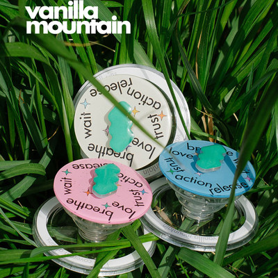 VM香草山 小转盘 旋转磁吸手机支架伸缩气囊通用配件手机壳支撑