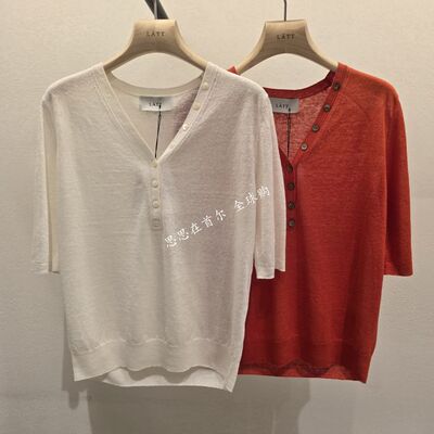 韩国代购  LATT BYT 26夏 针织衫  IL2G5-KTO083W