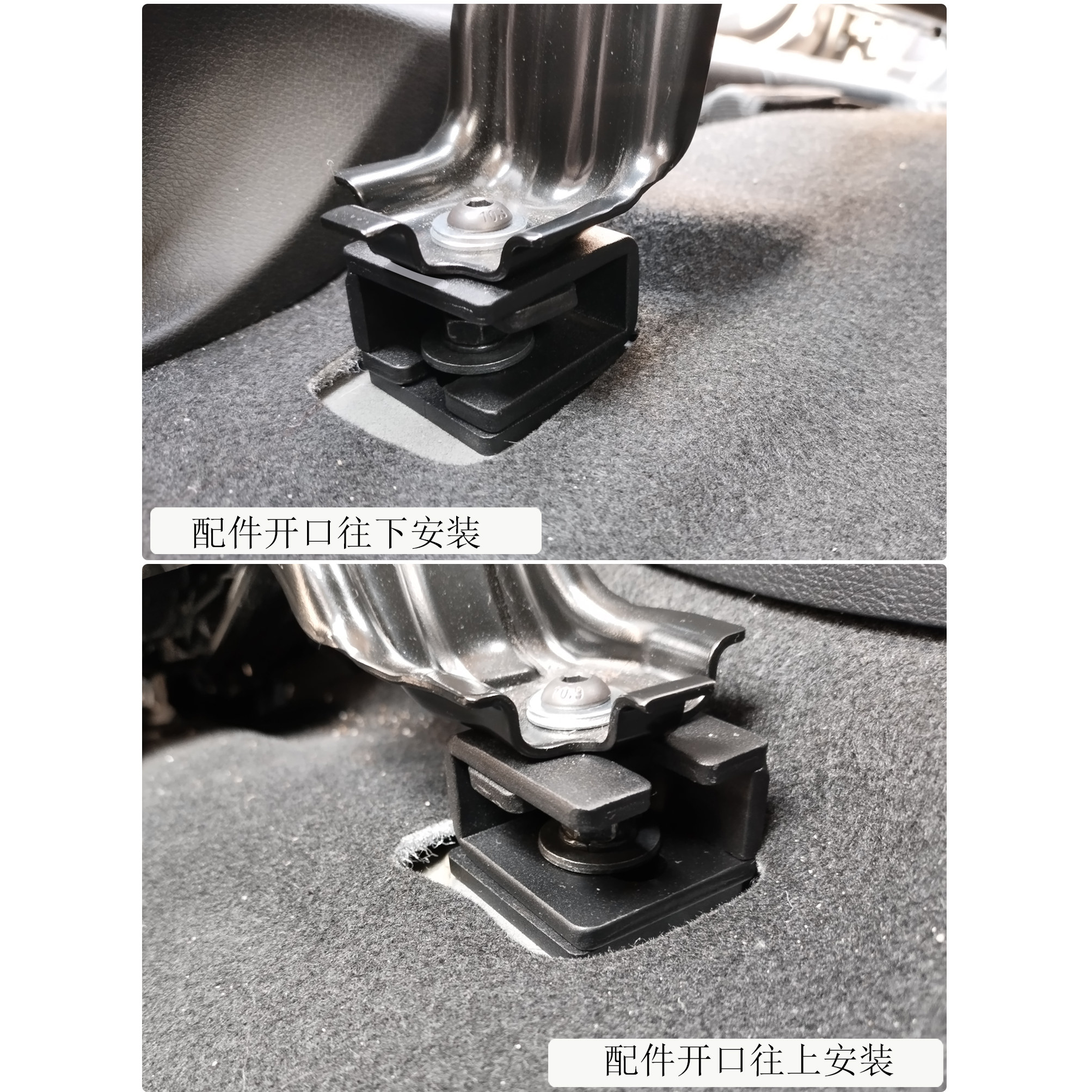 正副驾驶座45度座椅低架增高垫块主副驾驶座改装前移延长放平配件