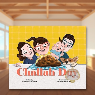 【预售】查拉日！英文儿童绘本节日庆典进口原版书精装Challah Day! Charlotte Offsay著Holiday House出版书籍图书外版正版