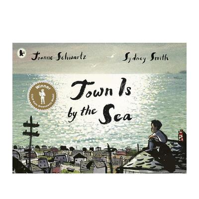 【现货】滨海小镇 Town Is by the Sea【2018凯特·格林纳威奖】 英文进口原版儿童绘本图书 Joanne Schwartz & Sydney Smith外文