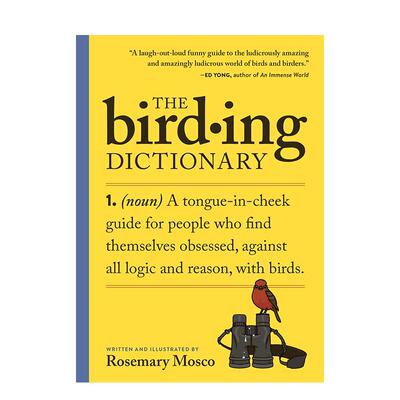 【预售】【口袋趣解词典】观鸟词典 The Birding Dictionary 原版英文生活综合 术语词条幽默定义进口书籍图书外版正版