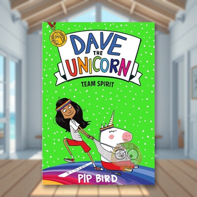 【预售】【独角兽戴夫】团队精神英文儿童章节书进口原版外版书平装【Dave the Unicorn】Team Spirit 2 Pip Bird Imprint书籍图书
