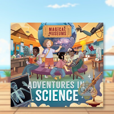 【现货】神奇博物馆：科学冒险 Magical Museums: Adventures in Science 原版英文儿童故事进口书籍图书外版正版