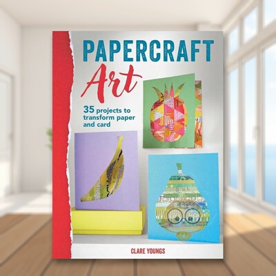 【预售】纸艺术：35个纸艺项目英文手工制作进口原版外版书平装14岁以上Papercraft Art Clare Youngs CICO Books书籍图书正版