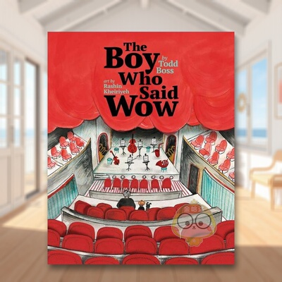 【预售】【博洛尼亚获奖插画师Rashin Kheiriyeh】学会说话的男孩英文儿童绘本插画师进口原版外版书精装3-6周岁Boy Who Said Wo书