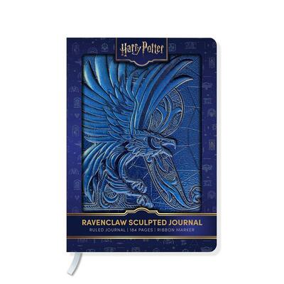 【预售】哈利波特浮雕学院笔记本 拉文克劳 Harry Potter Sculpted Journal: Ravenclaw 哈迷礼物 文创