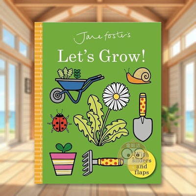 【现货】让我们一起种植英文儿童趣味进口原版书Let’s Grow Jane Foster著Templar Publishing出版书籍图书外版正版