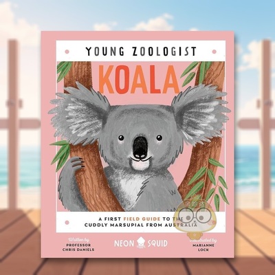 【预售】【小动物学家】考拉英文儿童绘本动物生态环保进口原版外版书精装3-6周岁【Young Zoologist】KoalaMarianne LockNeon S书