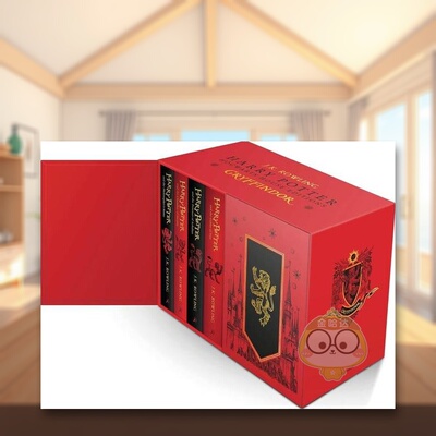 【现货】【哈利波特】格兰芬多学院版 平装7本套装【Harry Potter】Gryffindor House Editions Paperback Box Set英文儿童章节书