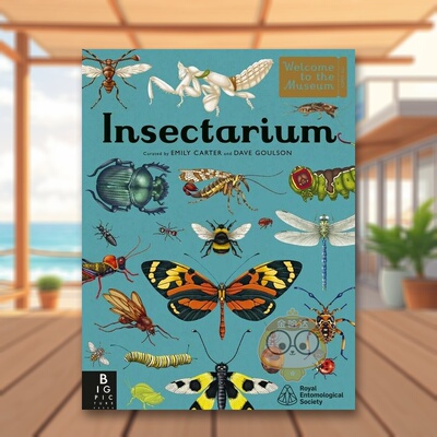 【现货】【欢迎来到博物馆】昆虫馆英文儿童绘本知识百科进口原版书精装【Welcome To The Museum】Insectarium Big Picture Pre书