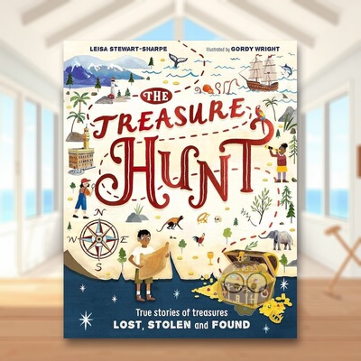 【预售】寻宝游戏The Treasure Hunt英文青少年读物9-12岁精装进口原版书 Hodder Children books书籍图书外版正版