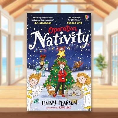 【预售】圣诞行动英文儿童绘本节日庆典进口原版图书7-10岁Operation Nativity Jenny PearsonUsborne children’s books书籍外版