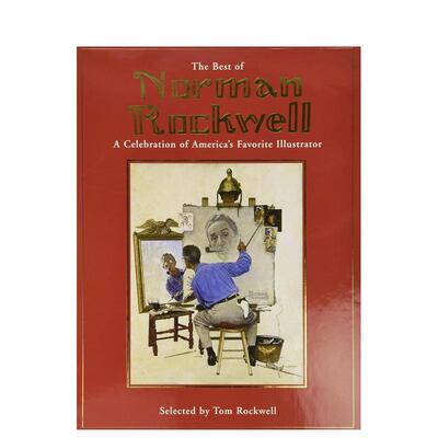 【现货】诺曼洛克威尔优秀作品集 Best of Norman Rockwell 英文原版艺术绘画画册集油画/水彩画/黑白素描 美国黄金时代的插画师