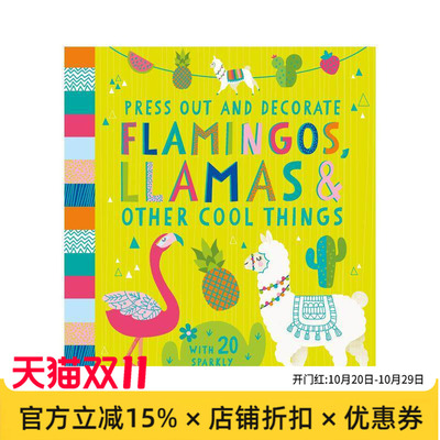 【现货】【迷你趣玩】火烈鸟、骆驼与其它动物  Flamingos， Llamas and Other Cool Things 原版英文儿童趣味