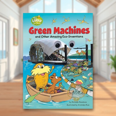 【预售】绿色机器和其他令人惊叹的Green Machines & Other Amazing英文儿童绘本动物生态环保6-9岁精装进口原版书MEADOWS  MICH书