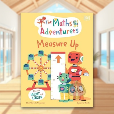 【预售】【数学冒险家】测量：高度与长度英文儿童绘本知识百科进口原版外版书精装3-6周岁【The Maths Adventurers】Measure Up书