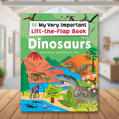 【现货】恐龙和其他史前生物 Dinosaurs and Other Prehistoric Life 原版英文儿童绘本进口书籍图书外版正版