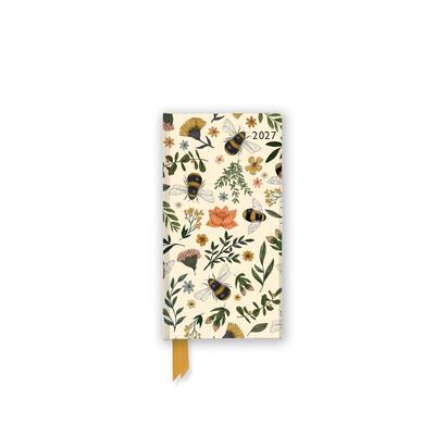 【预售】2027年杰德?莫辛斯基：花园蜜蜂 豪华超薄日历记事本 Jade Mosinski: Garden Bees  Pocket Diary Planner 英文进口原版日