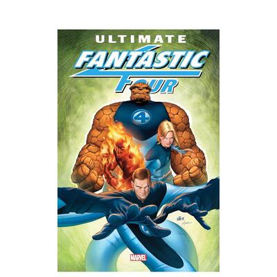 【现货】漫威漫画 终极神奇四侠全集卷1 ULTIMATE FANTASTIC FOUR OMNIBUS VOL.1 STUART IMMONEN COVER 英文漫画书原版进口书籍