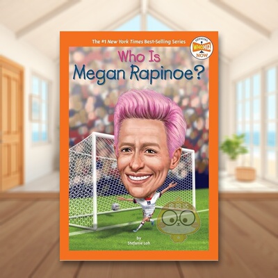 【预售】谁是梅根拉皮诺埃？英文儿童故事进口原版书Who Is Megan Rapinoe?精装6岁-9岁Stefanie Loh  Who HQPenguin Workshop书籍