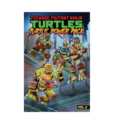 【预售】忍者神龟：神龟力量套装 卷3 Teenage Mutant Ninja Turtles 原版英文漫画书进口书籍图书外版正版