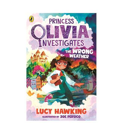 【预售】奥利维亚公主探案记：错误的天气 Princess Olivia Investigates: The Wrong Weather 原版英文儿童章节书进口书籍图书外