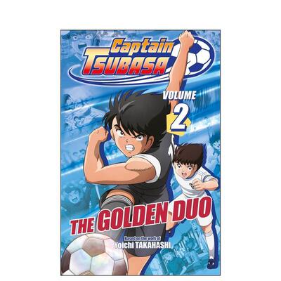 【预售】足球小将 卷2 金色双人组 Captain Tsubasa Volume 2 The Golden Duo 英文漫画进口原版外文图书籍正版DK