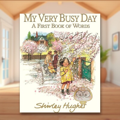 【预售】我忙碌的一天英文儿童绘本插画师进口原版书精装My Very Busy DayShirley HughesWalker Books UK书籍图书外版正版