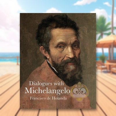 【预售】与米开朗基罗对话Dialogues with Michelangelo英文博物馆展览私人收藏画册Francisco de HolandaPallas Athene平装进口原